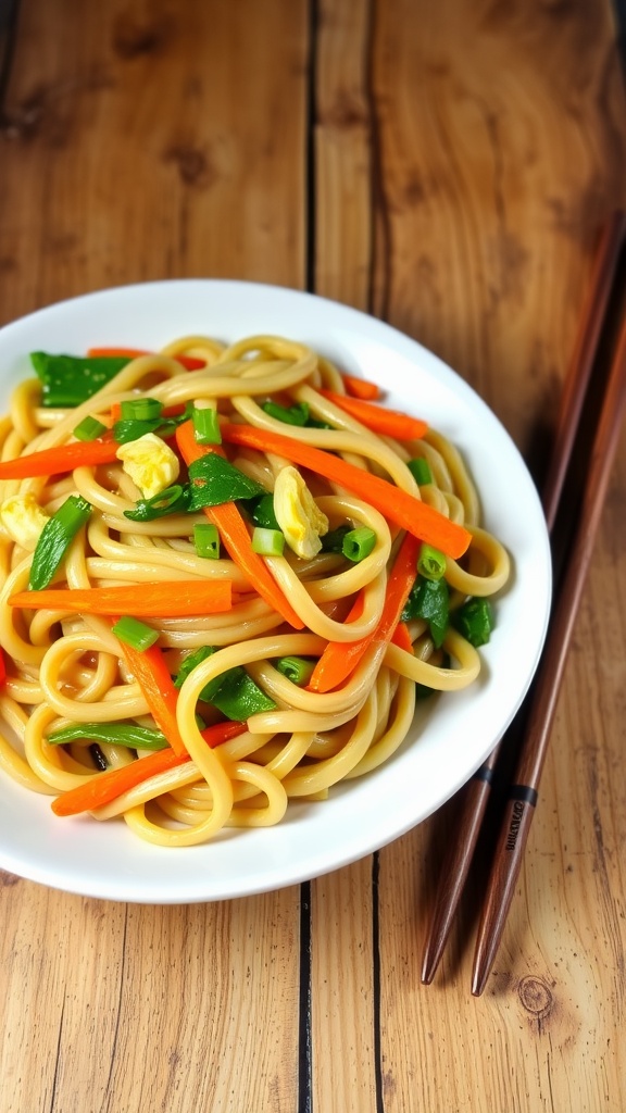 Stir-Fried Cabbage Udon Noodles Recipe